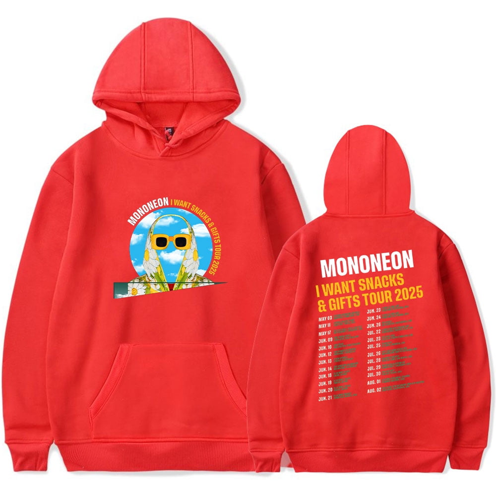 MonoNeon I Want Snacks A Gifs Tour Hoodies Long Sleeve Streetwear ...