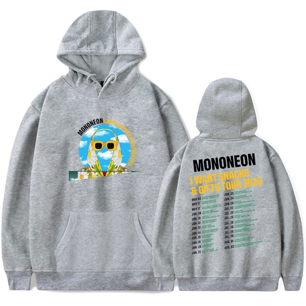 MonoNeon I Want Snacks A Gifs Tour Hoodies Long Sleeve Streetwear ...