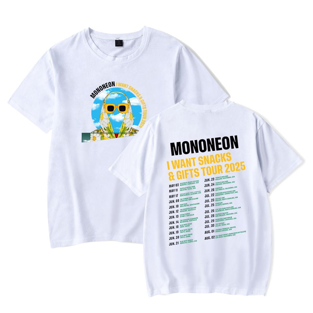 MonoNeon I Want Snacks A Gifs Tour Merch T-shirts Women Men Cosplay ...