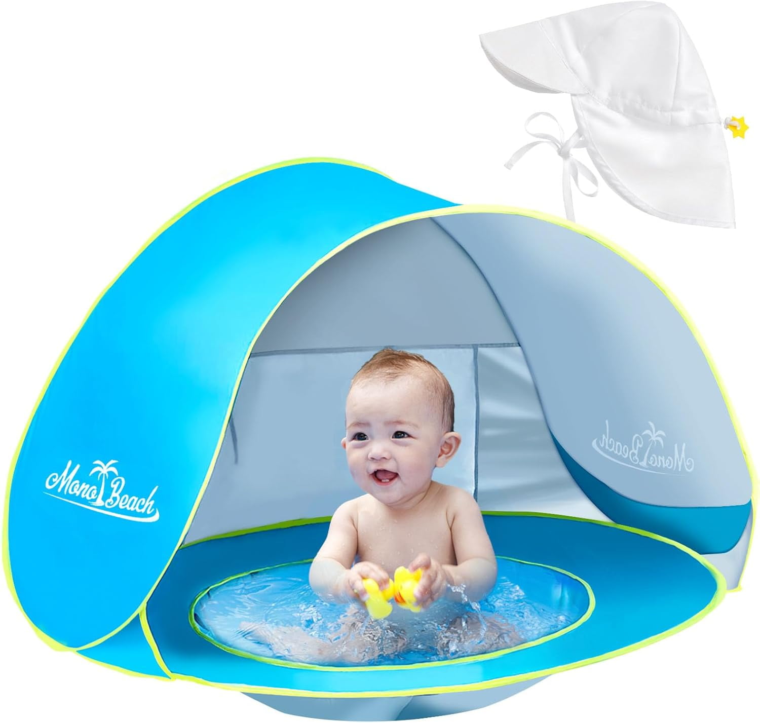 Monobeach Baby Beach Tent Pop Up Portable Shade Pool UV Protection Sun ...