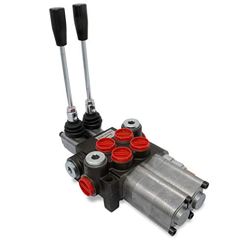 Monoblock Hydraulic Directional Control Valve, 2 Spool w/Dual Float ...