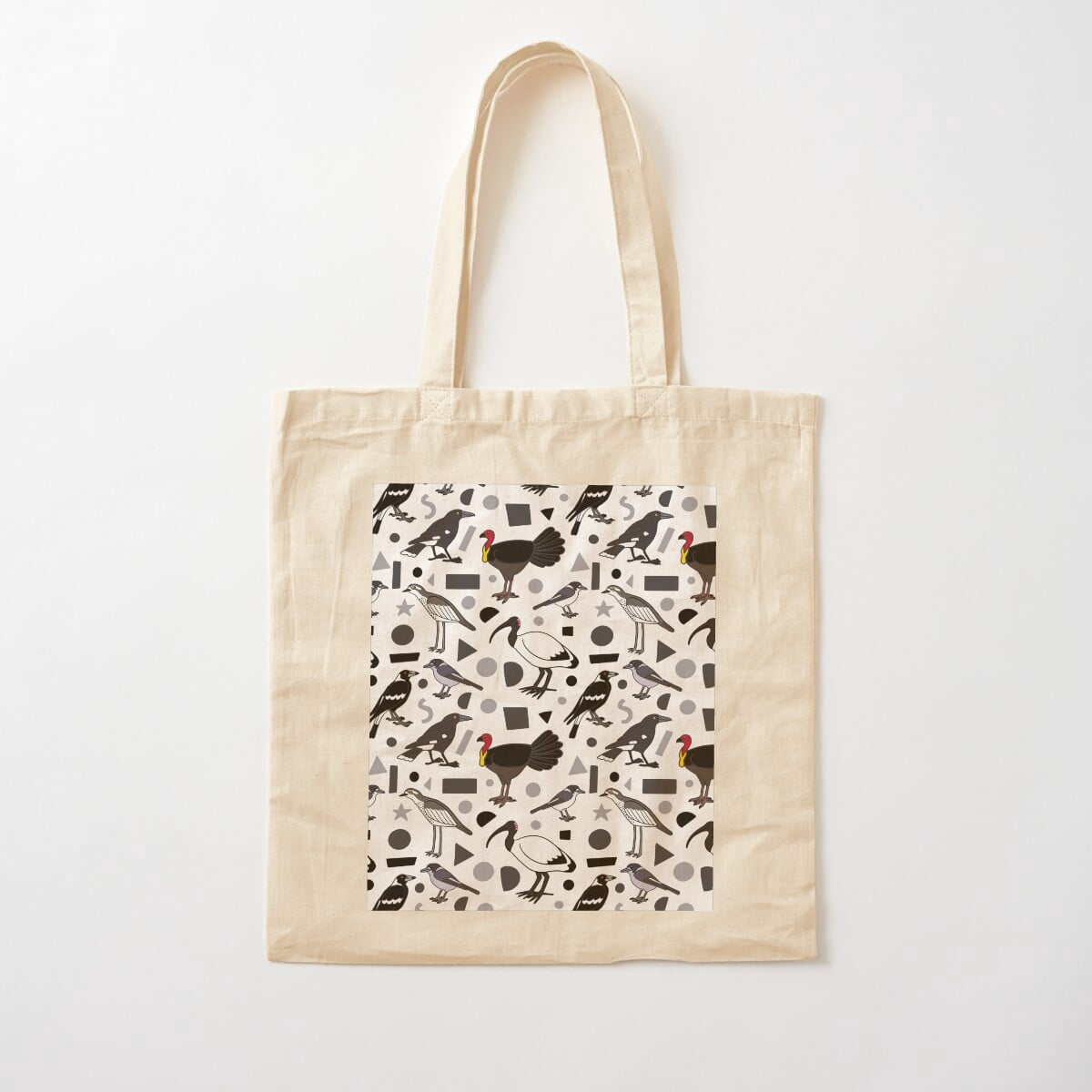 Monochrome Birds Of Brisbane Cotton Tote Bag Canvas Tote Bag, Family ...
