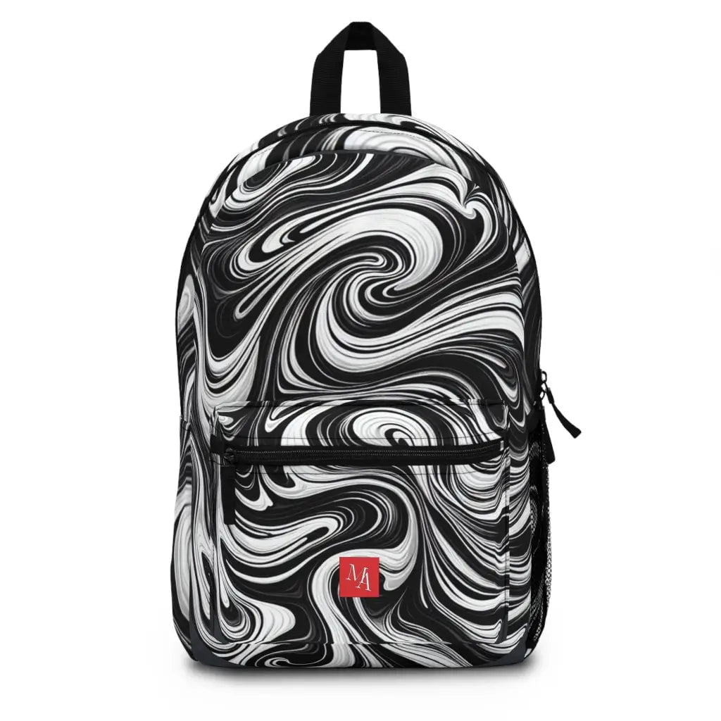 Monochrome Waves - Backpack - Walmart.com
