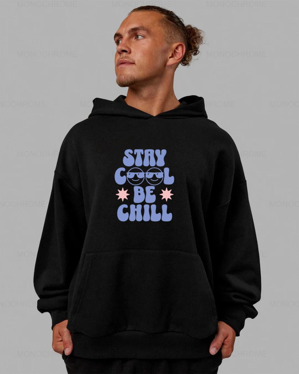 Monochrome94 Stay Cool, Be Chill Design Template for Relaxing Vibes ...