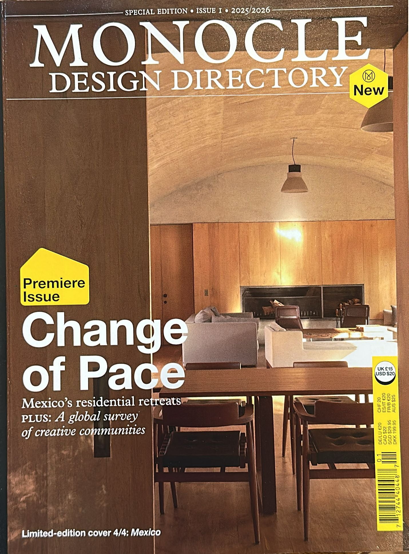Monocle Design Directory Magazine Special Edition 2025 2026 - Walmart.com
