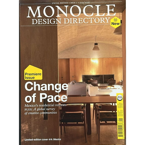 Monocle Design Directory Magazine Special Edition 2025 2026 - Walmart.com