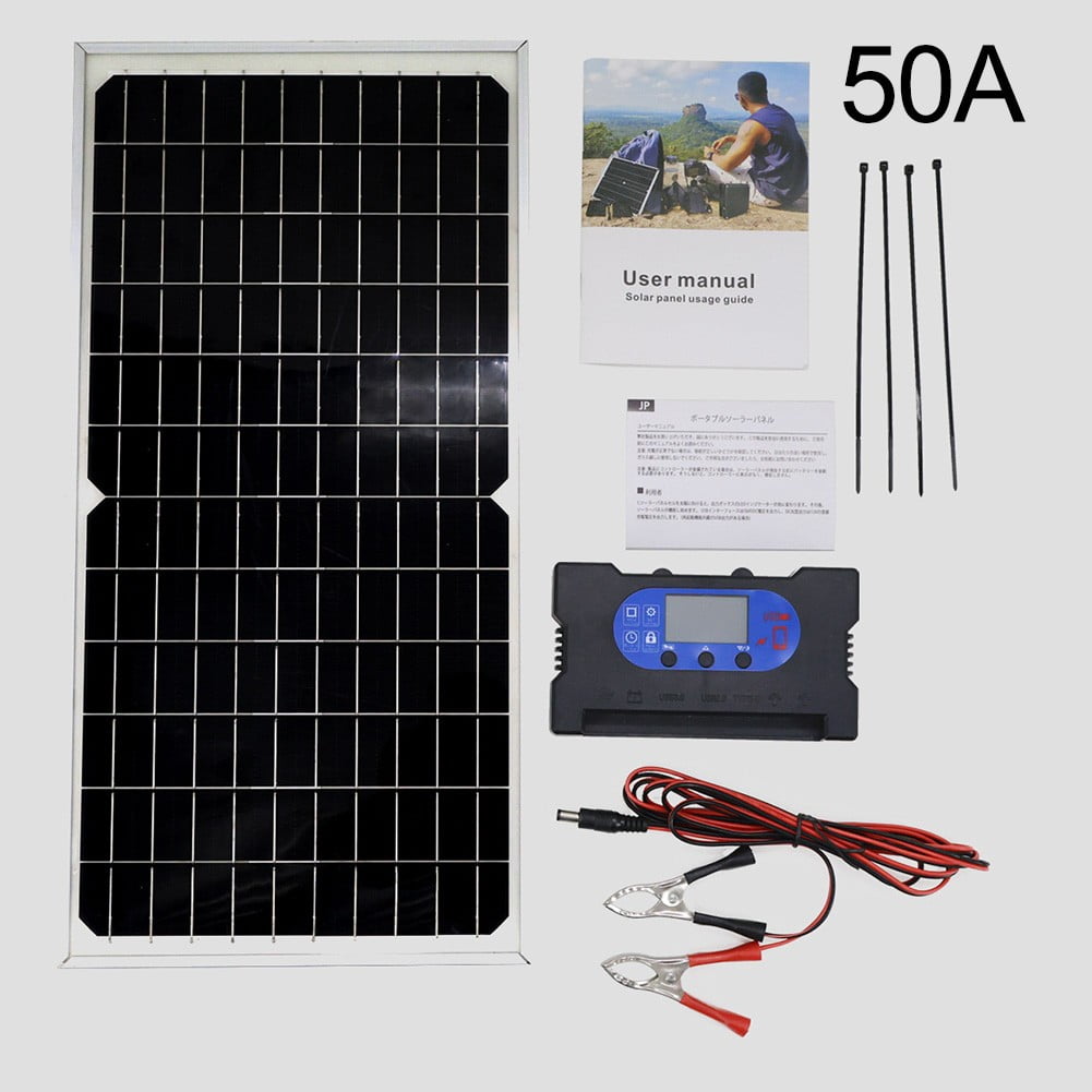 Monocrystalline solar panel 17W5V12V18V battery-free drive controller ...