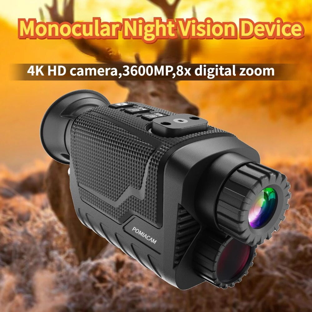 Monocular Infrared Night Vision Telescope with 400M Range NV8260 Built ...