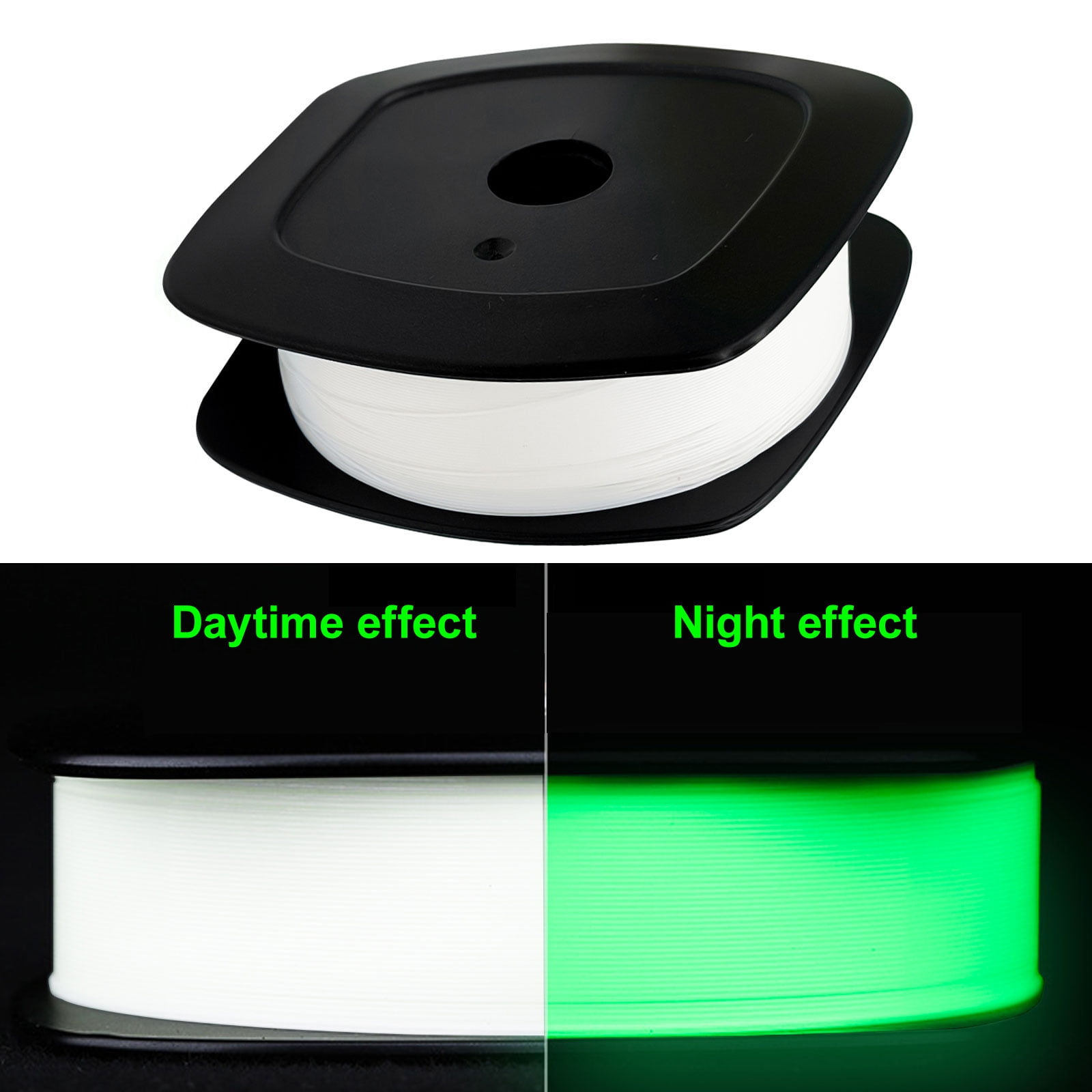 Monofilament Fishing Line Glow in The Dark,20lb High Abrasion ...