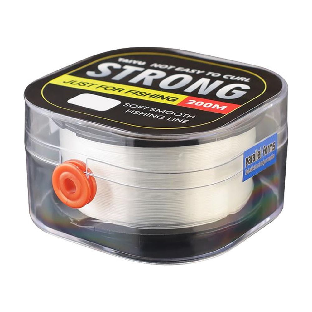 Monofilament Fishing Line Sg White Nylon Line 200M *э κ) υ' эк H4L3 ...