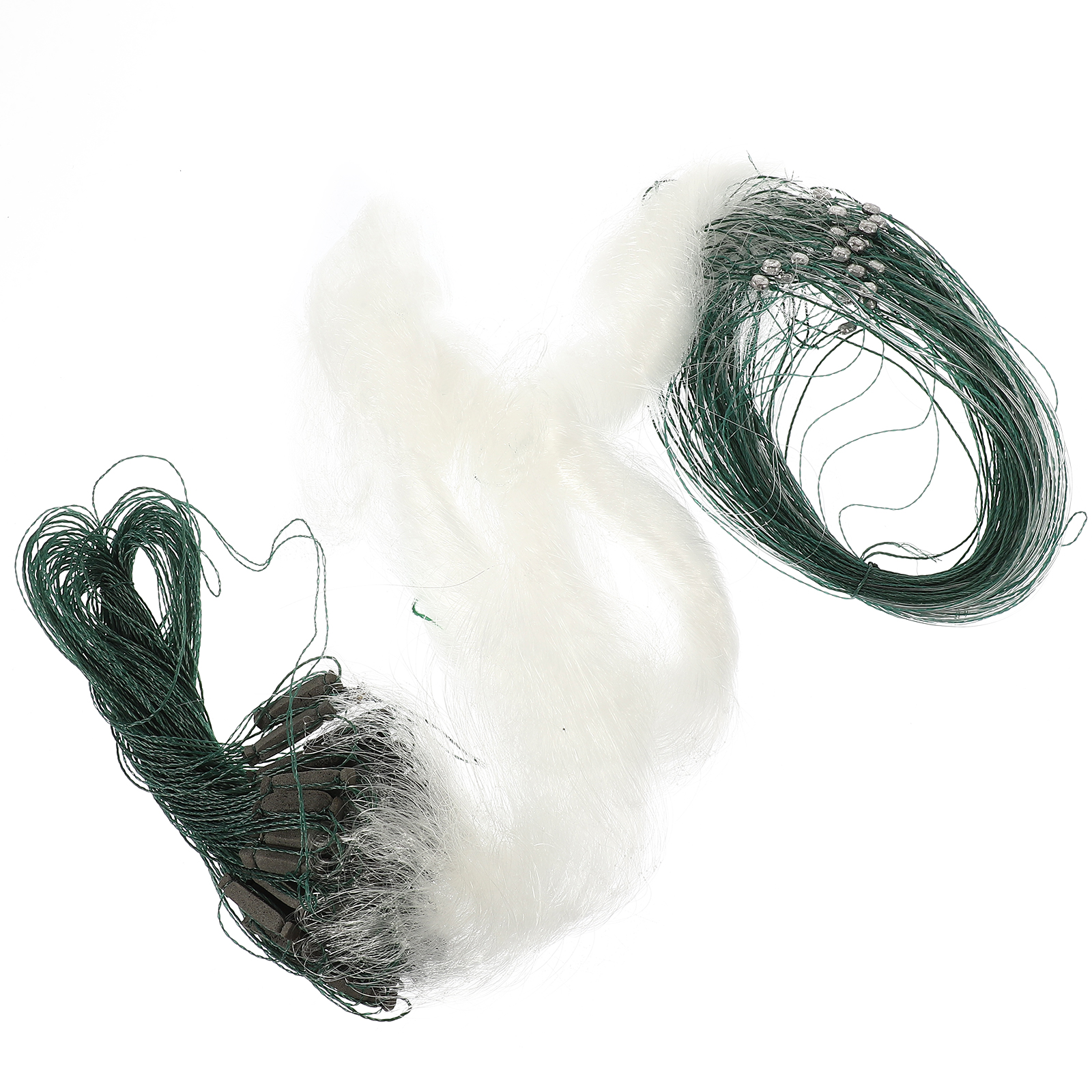 Monofilament Gill Network Single Layer Net Outdoor Fish Gillnet Trap ...