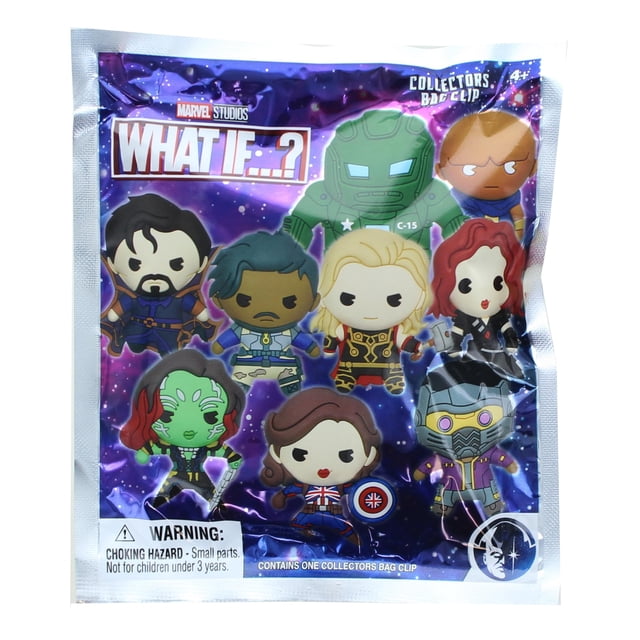 Marvel What If...? Series 1 3D Foam Bag Clip - Walmart.com