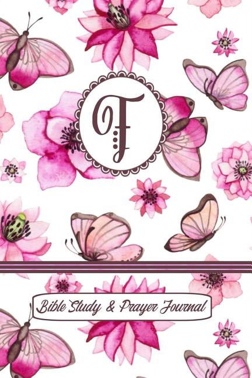 Monogram Bible Study & Prayer Journal - Letter F: Understanding ...