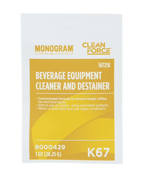Monogram Clean Force Beverage Equipment Cleaner & Destainer 50 1 Oz ...