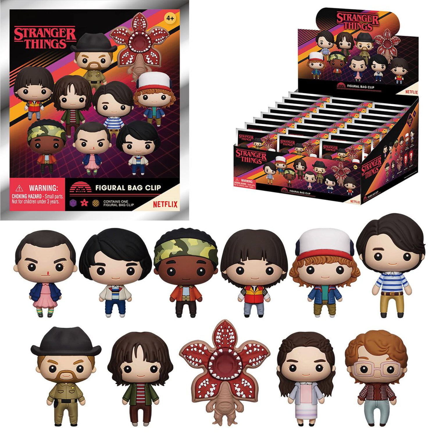 Series 1 Stranger Things Eleven Mini Blind Bag Toys, Demogorgon Mystery Pack (1 RANDOM Figure ...