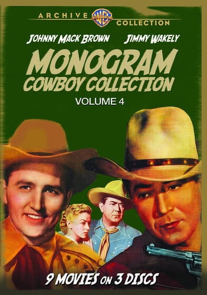 Monogram Cowboy Collection: Volume 4 (DVD), Warner Archives, Western ...