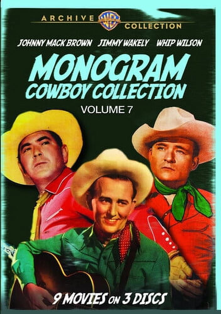Monogram Cowboy Collection: Volume 7 (DVD), Warner Archives, Western ...