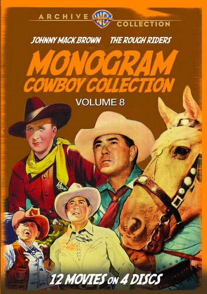 Monogram Cowboy Collection: Volume 8 (DVD), Warner Archives, Western ...