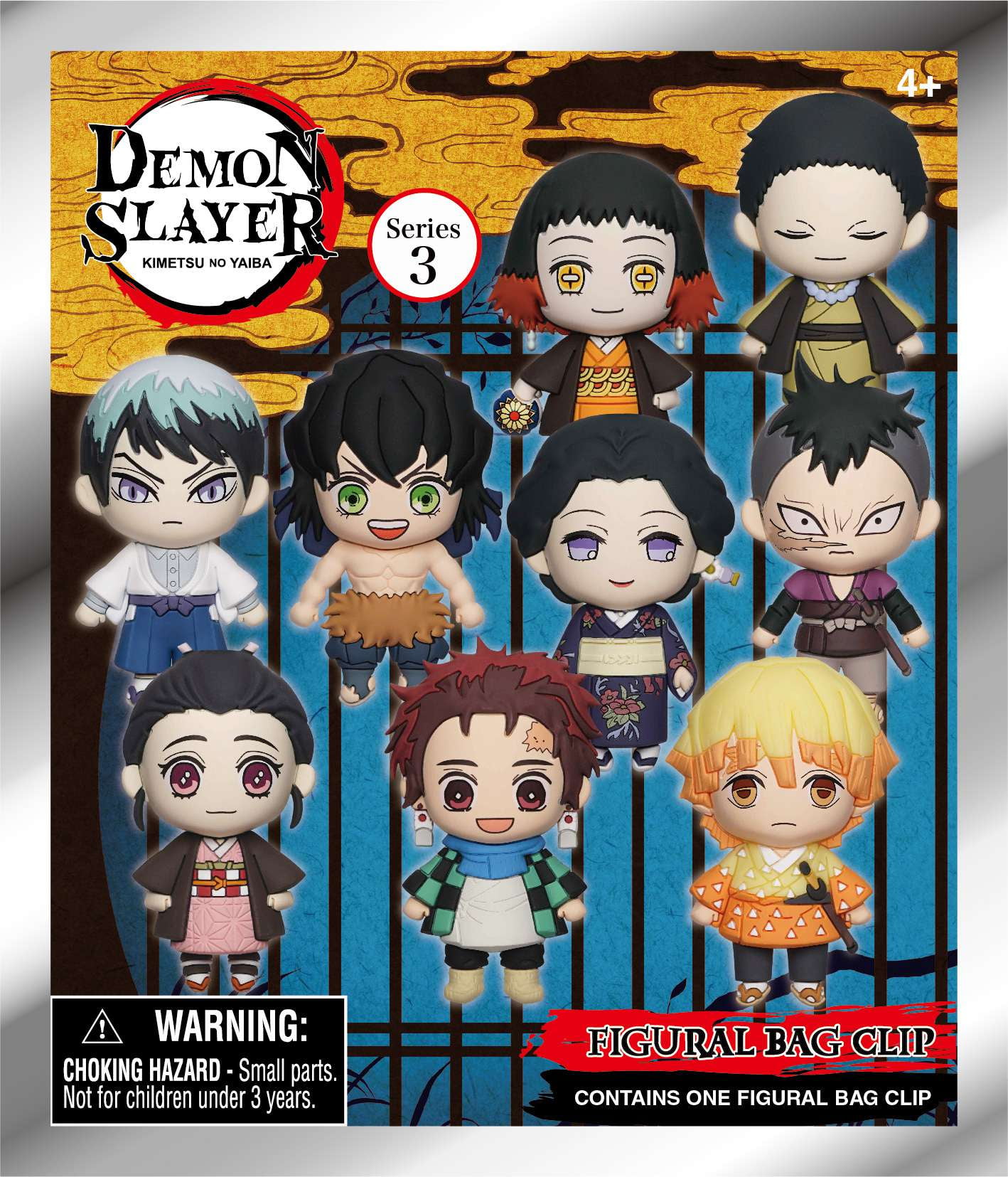 3D Figural Keyring Demon Slayer Series 3 Mystery Pack - Walmart.com
