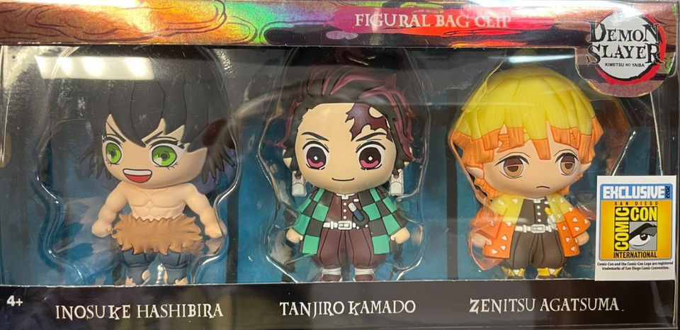 Monogram Figural Bag Clip Demon Slayer Exclusive SDCC 2022 IN HAND ...