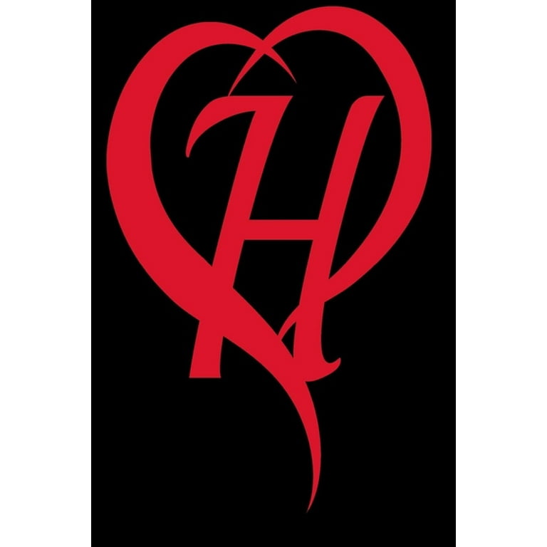 Alphabet H In Heart