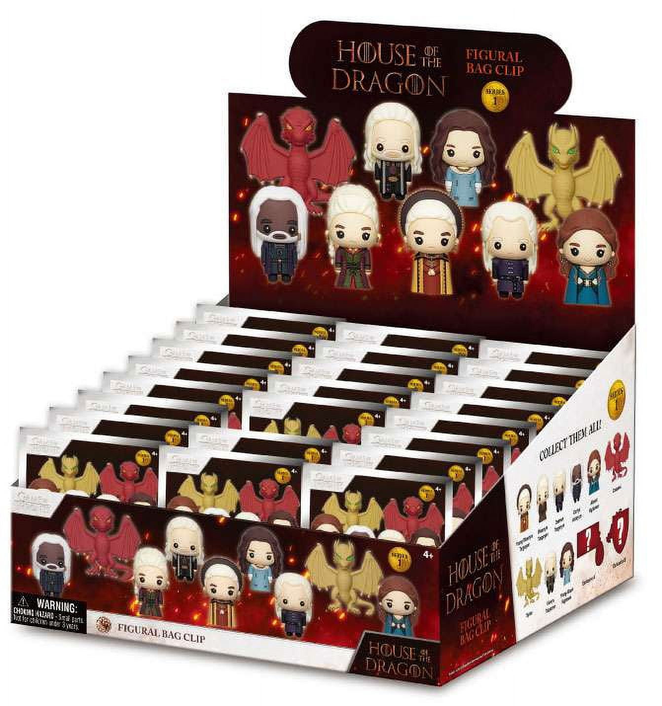 Monogram's House of the Dragon Series 1 Mystery Box Blind Bags Toys (24 ...