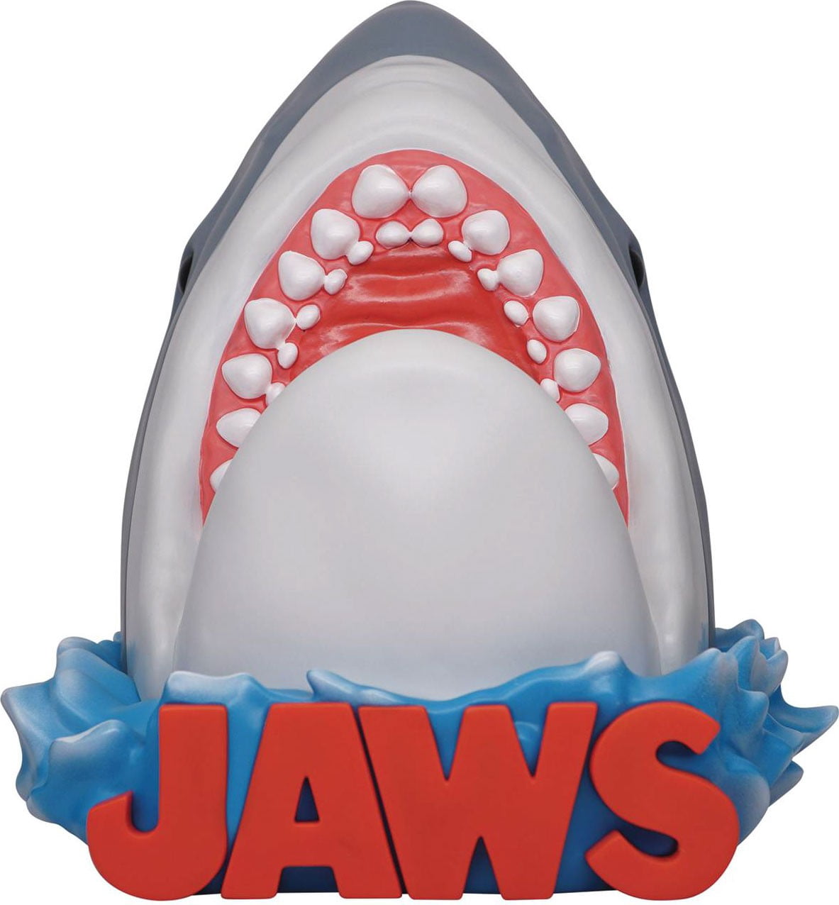 Monogram Jaws - Great White Shark Head PVC Figural Coin Bank - Walmart.com