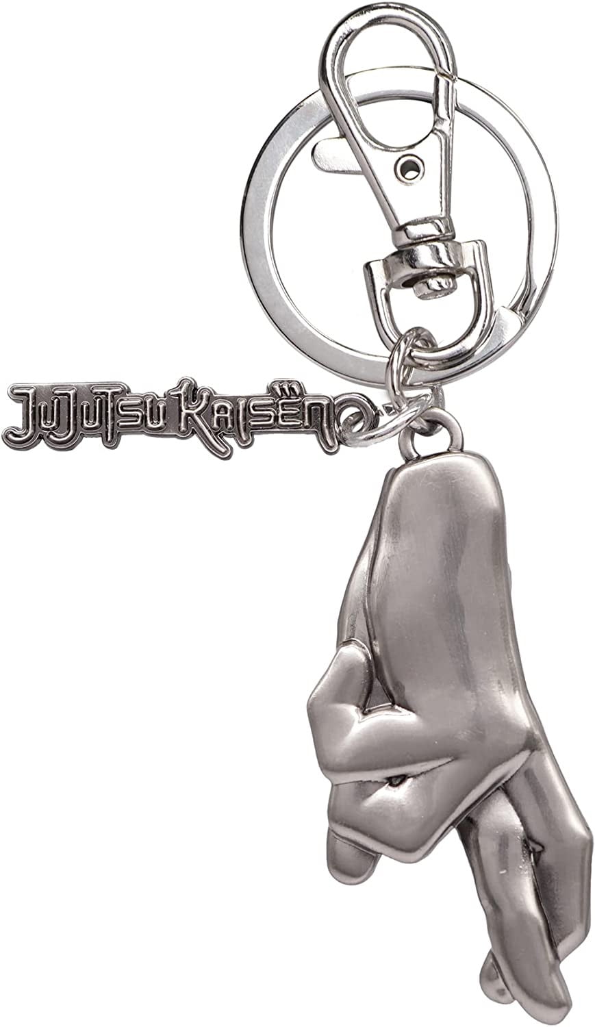 Monogram Jujutsu Kaisen: Satoru Gojo's Hand Sign Pewter Key Ring ...