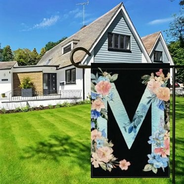 Anley Double Sided Winter Snowflake Yard Lawn Garden Flag, Let It Snow ...