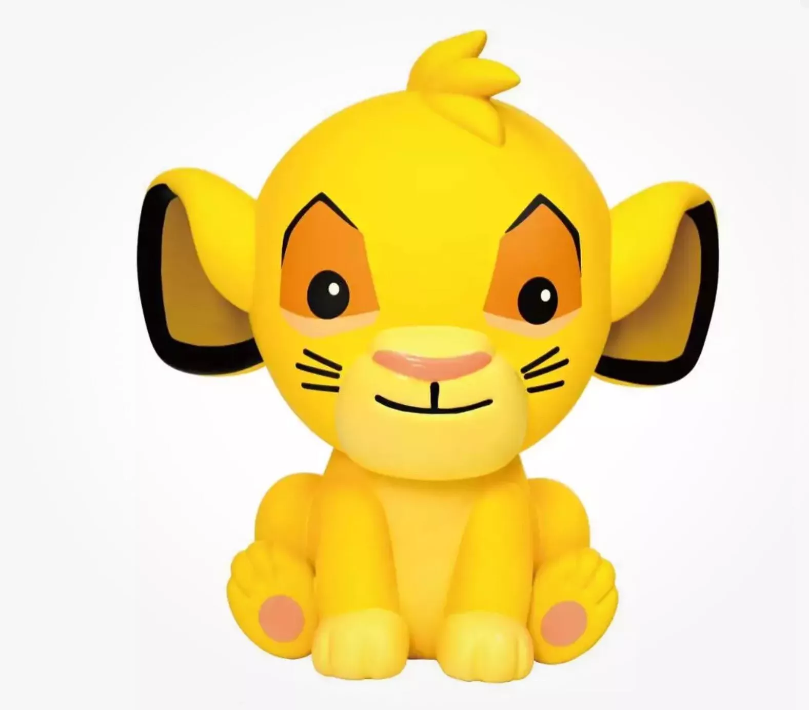 Monogram Lion King Simba 8.5” Tall PVC COLLECTABLE Coin Bank - Walmart.com