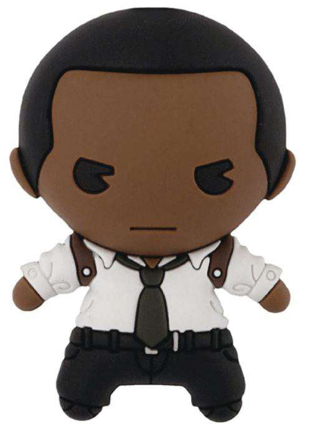 Monogram Marvel 3D Figural Bag Clip Captain Marvel Nick Fury Keychain ...