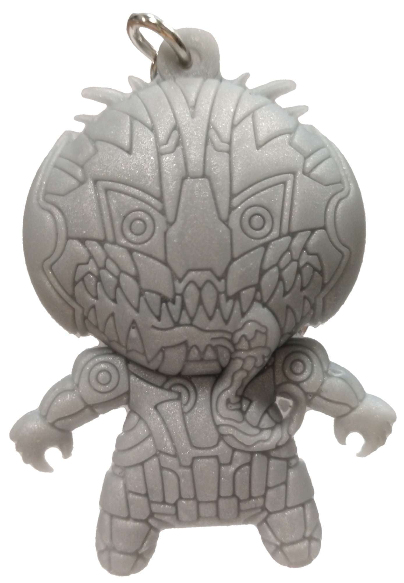 Monogram Marvel 3D Figural Keychain Silver Venomized Ultron Keychain ...