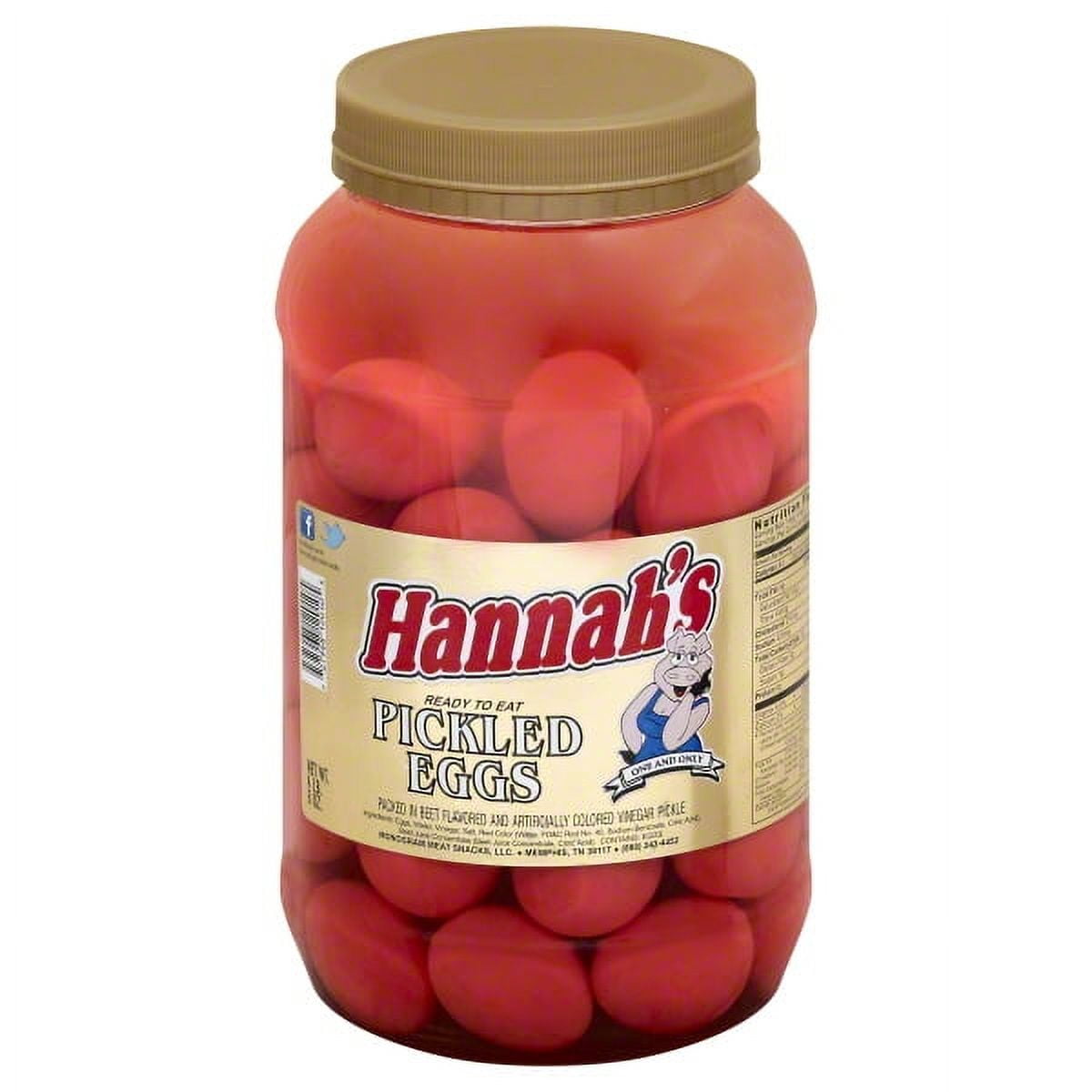 Monogram Meat Snacks Hannahs Pickled Eggs, 72 oz - Walmart.com