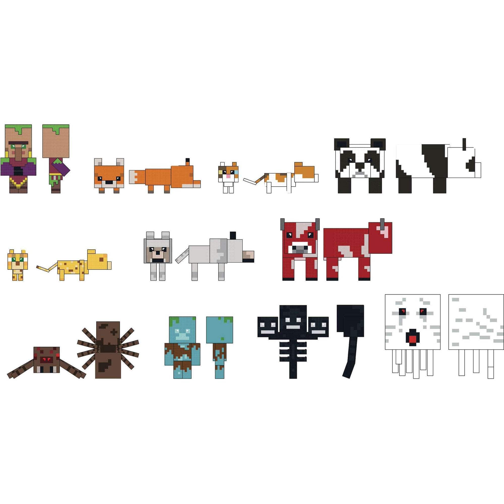 Monogram Minecraft - Characters Series 2 3D Foam Bag Clip Blind Bag ...