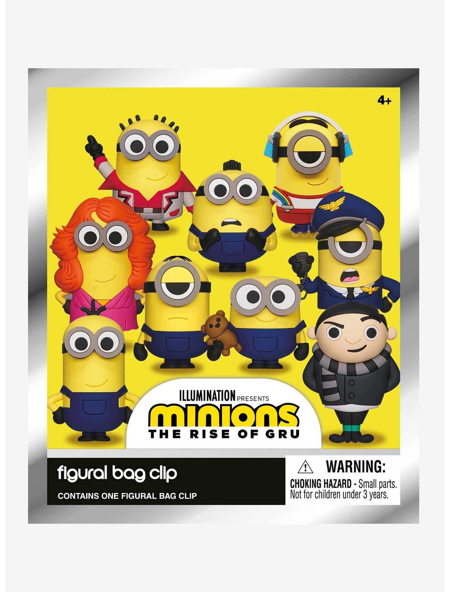 Monogram: Minions: The Rise of Gru Series 1 - 3D Foam Bag Clip Blind ...