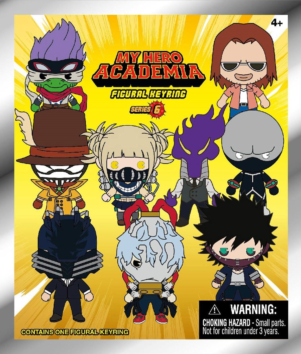 Monogram: My Hero Academia: Villians Series 6 - 3D Foam Bag Clip Blind ...