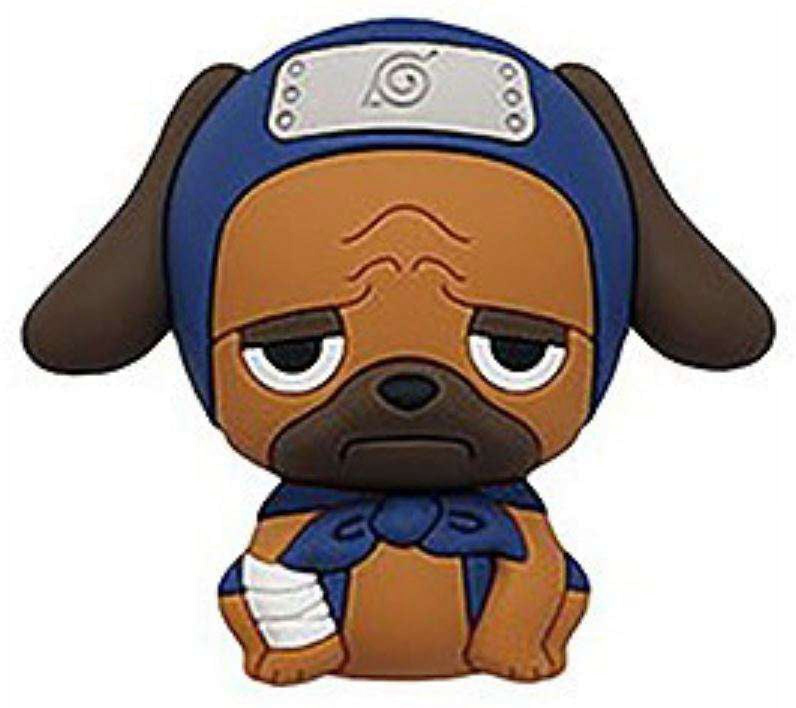 Monogram Naruto Shippuden 3D Figural Bag Clip Series 3 Pakkun ...