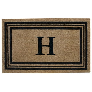 Chelsea Monogram Doormat (Letter H) - Walmart.com