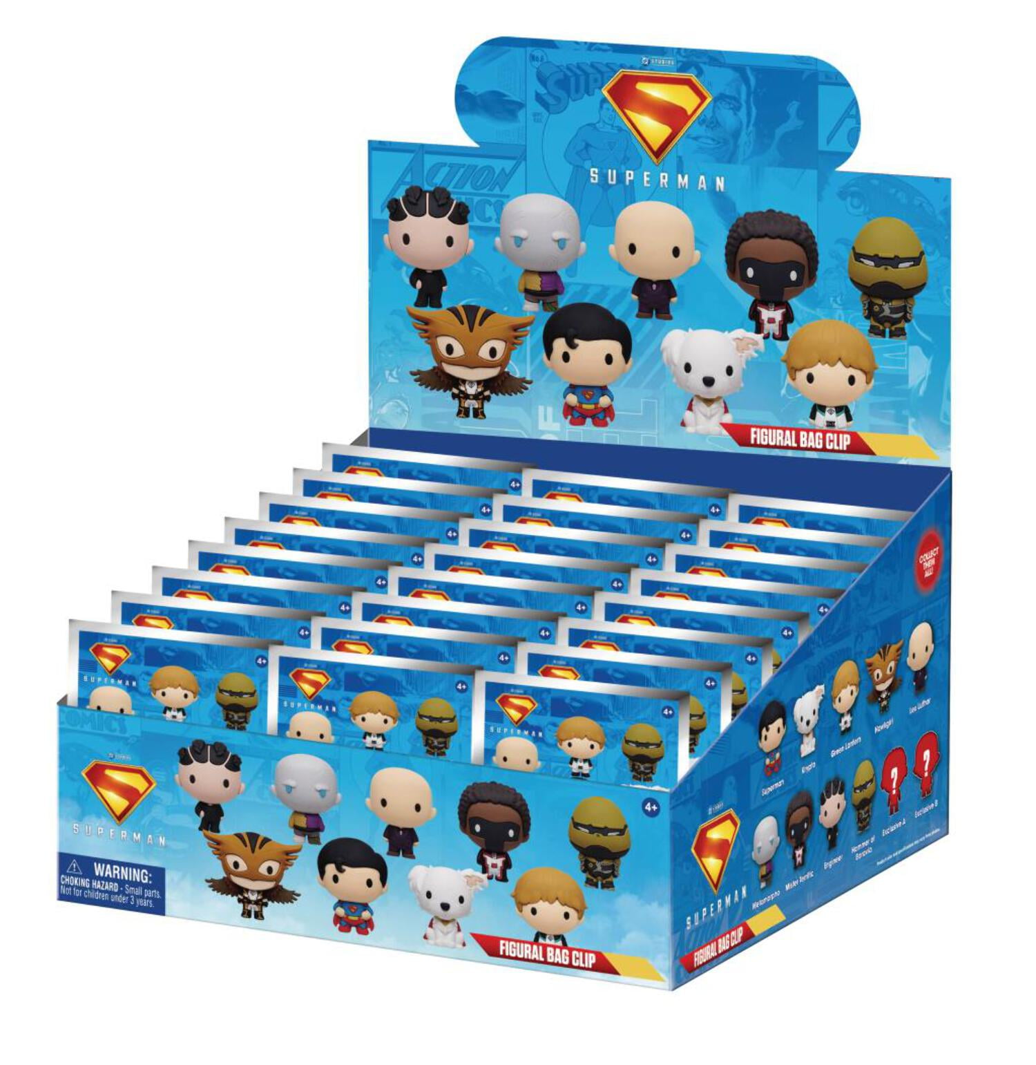 Monogram Superman - 2025 Movie Characters - 1pc 3D Figure Bag Clip ...