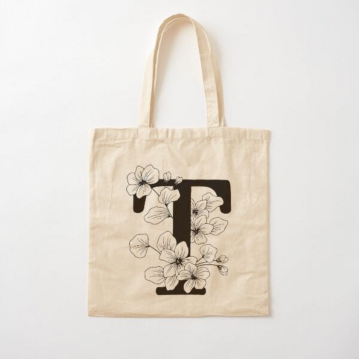 Monogram, T Monogram, Botanical, Flowers, Floral, Lettering, Floral ...