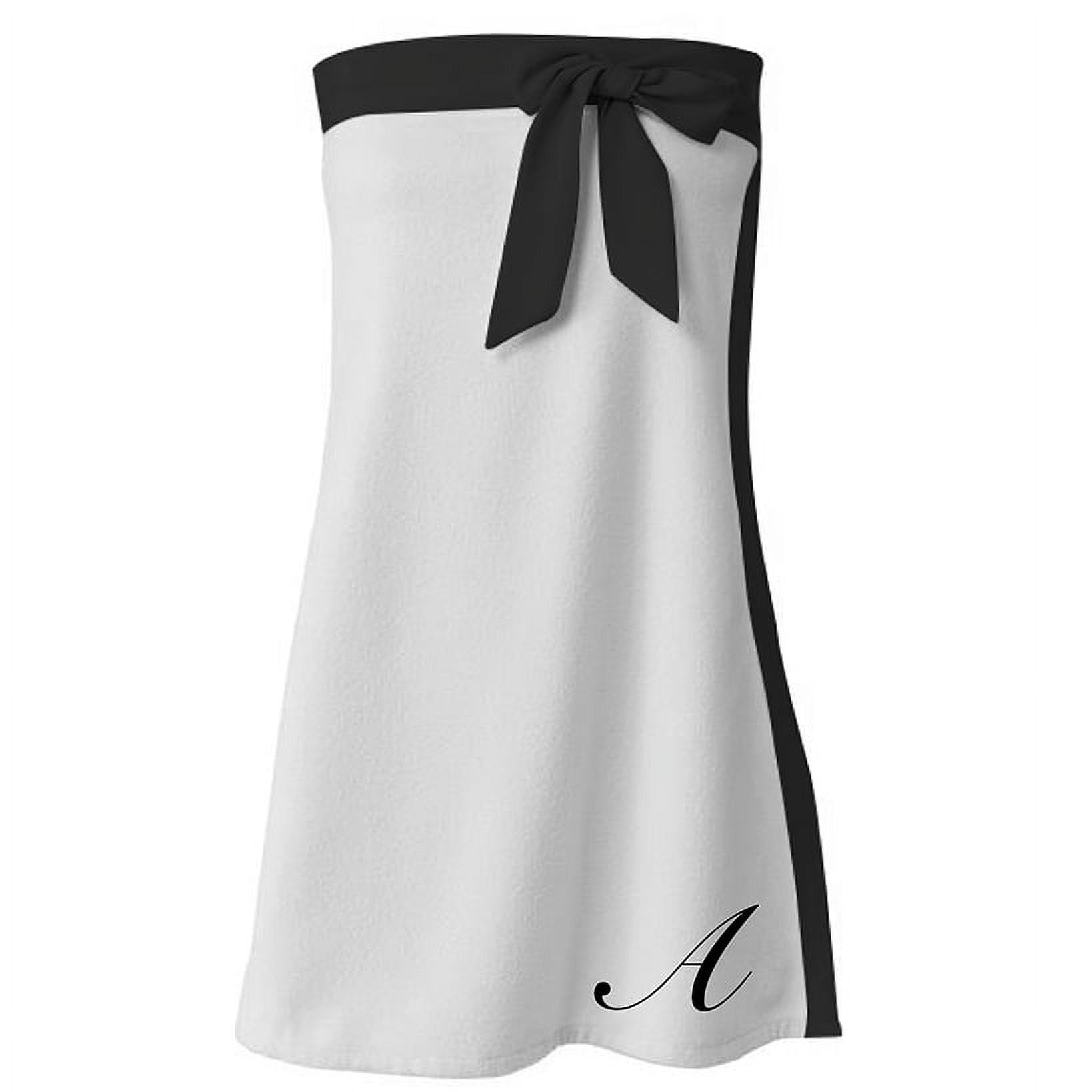 Monogrammed Bath Robe - Women's Shower Cover-Up with Initial - A ...