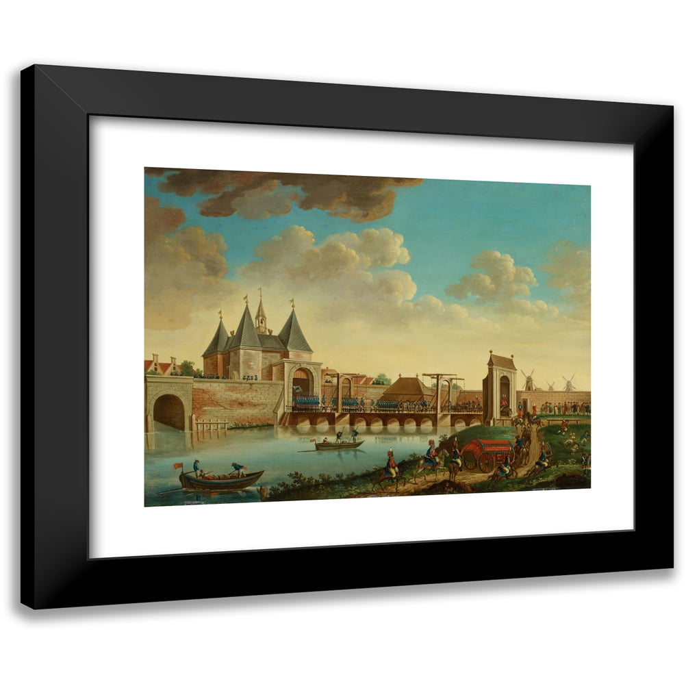 Monogrammist I.M.P. 24x19 Black Modern Framed Museum Art Print Titled ...