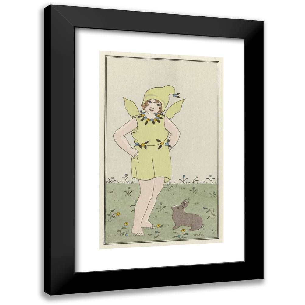 Monogrammist MFN 16x24 Black Modern Framed Museum Art Print Titled - A ...