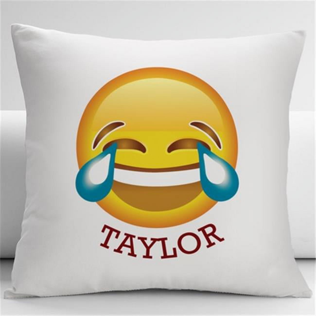 Monogramonline IN4312 Face With Tears of Joy Emoji Decorative Cushion ...