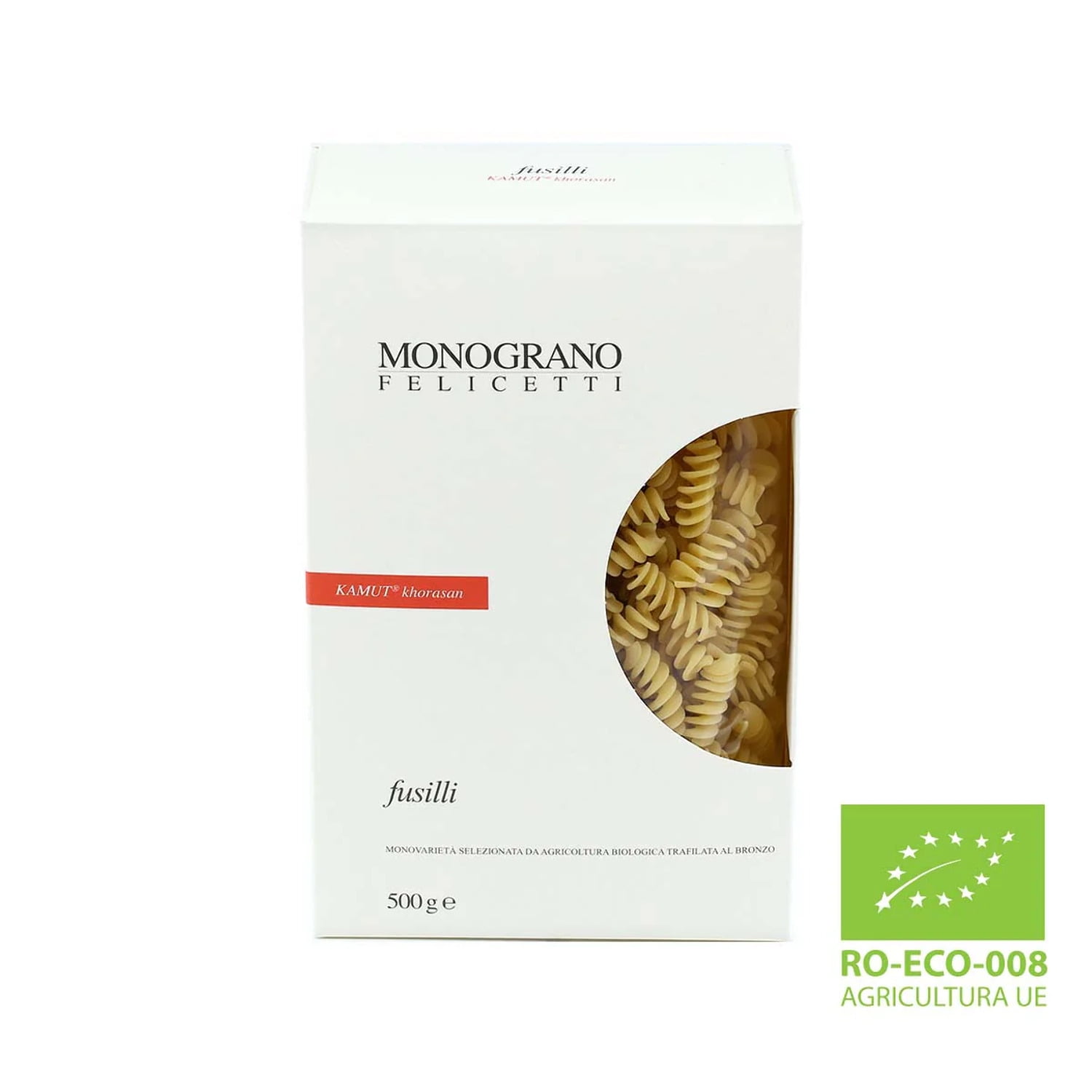 Monograno Felicetti Kamut Khorasan Fusilli Organic Pasta 500g (17.6oz ...