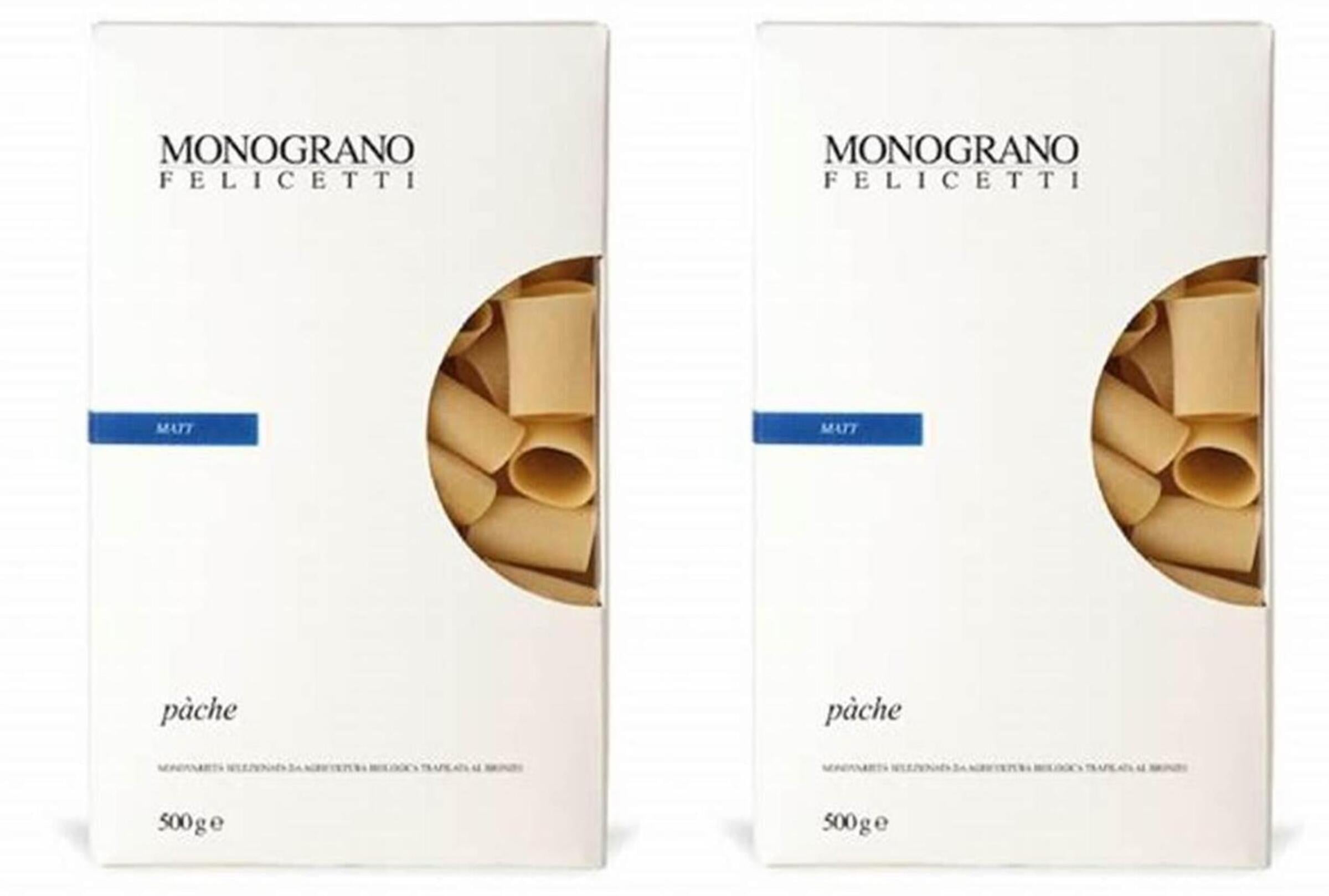Monograno Felicetti Matt Pache Pasta Italian Organic Non-GMO 17.6oz (1 ...