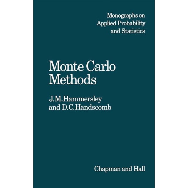 Monographs on Statistics and Applied Pro Monte Carlo Methods ...