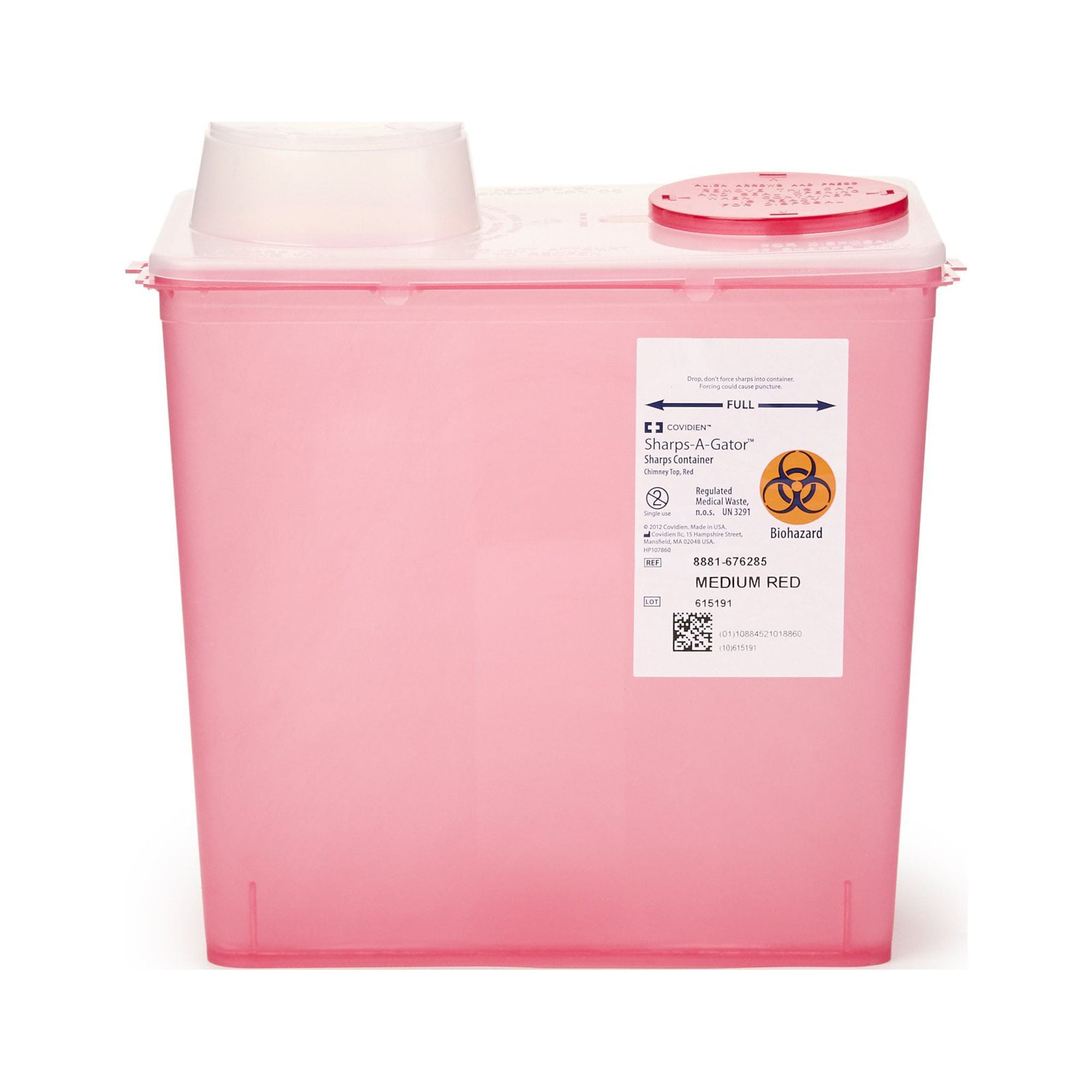 Monoject Sharps Container 2 gal. Vertical Entry - Walmart.com