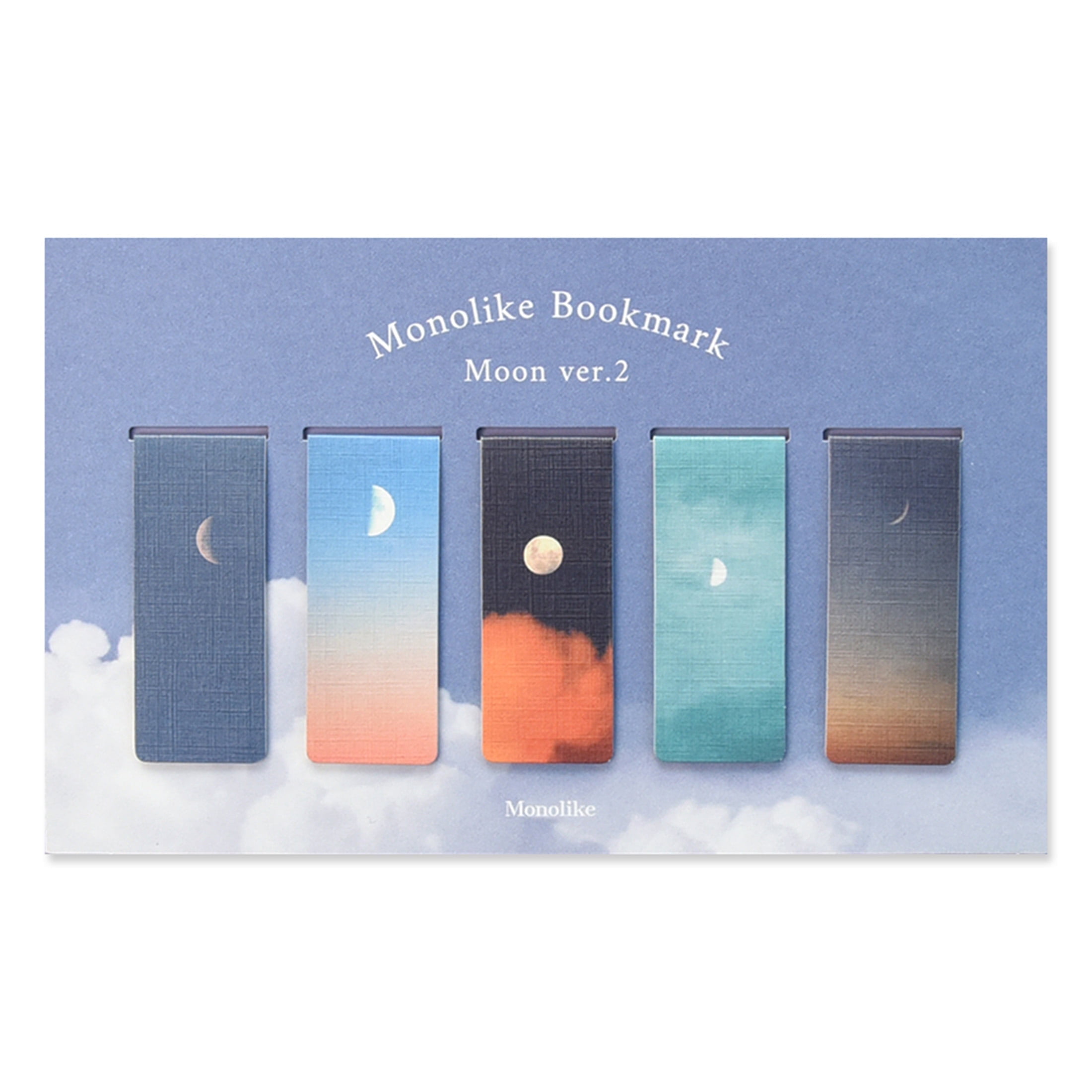 Monolike Magnetic Bookmarks Moon Ver.2, Set of 5 - Walmart.com