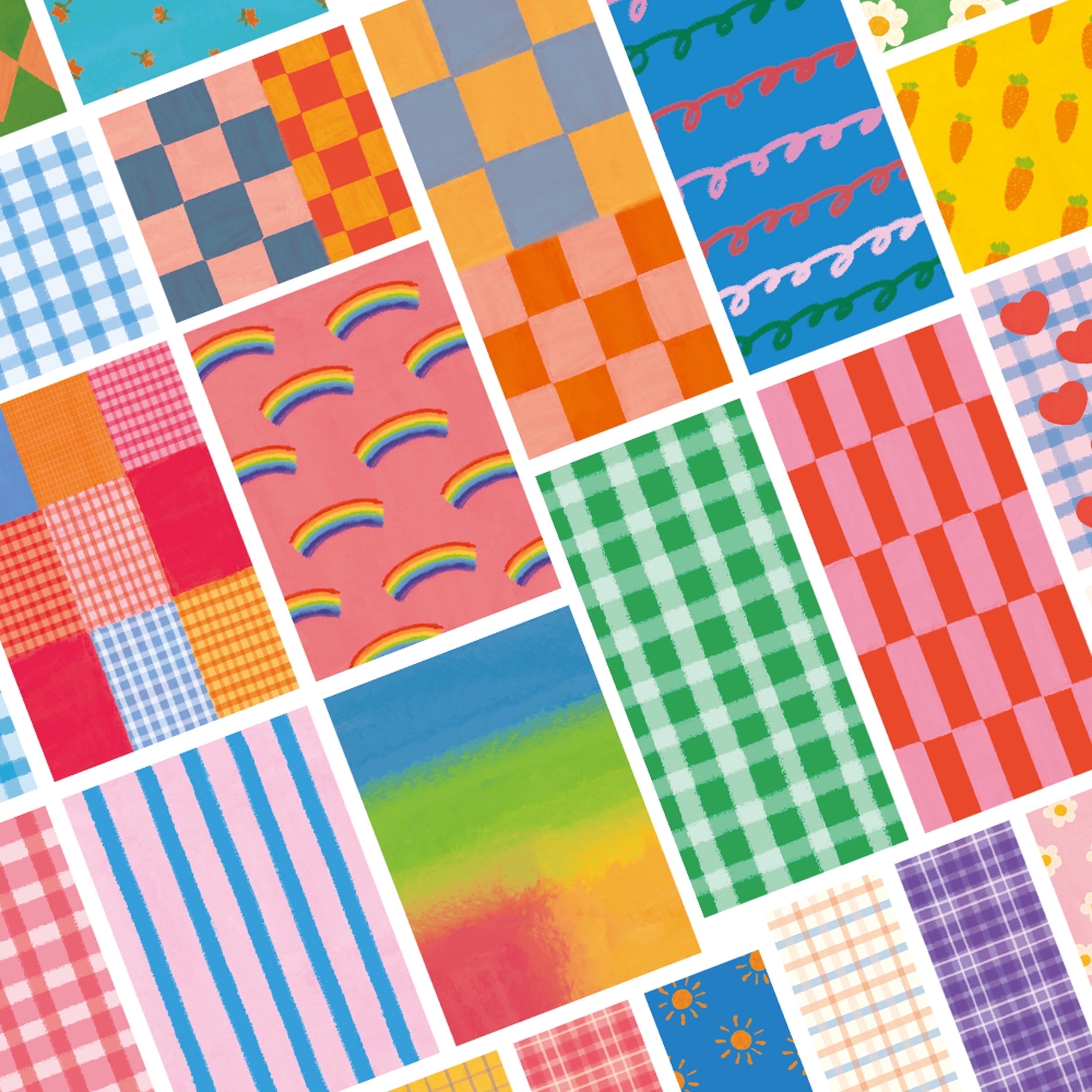 Monolike Unmatched Friends Sticker pack Pattern Series.2 (102Pcs ...